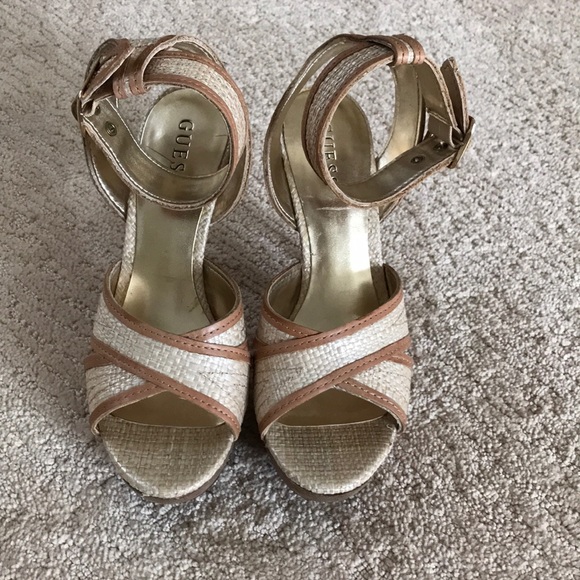 Guess | Shoes | Guess Strappy Heels | Poshmark